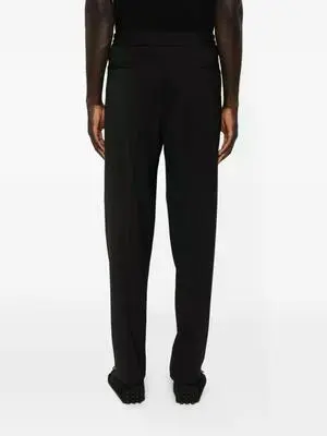 Zegna Elasticated-waist Pleated Trousers