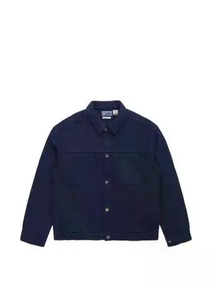 BLUE BLUE Sashiko Trucker Jacket - Blue