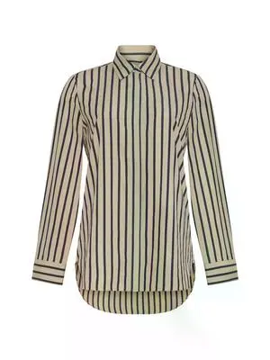 Adam Lippes Mathias Striped Shirt - Neutrals