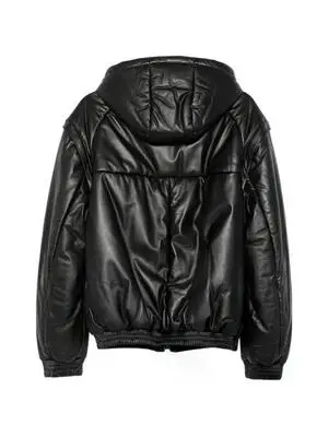 DESA 1972 Hooded Leather Jacket