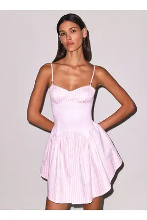 FLEUR DU MAL Corset Mini Dress