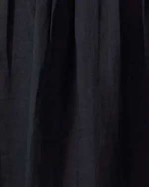 DÔEN Almadia Lace Trimmed Ramie Mini Dress
