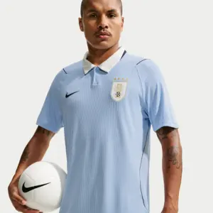 Nike Uruguay 2026 Match Home Aero-fit Soccer Authentic Jersey - Blue