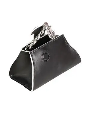Gcds Leather Mini Bag With Chain Top Handle