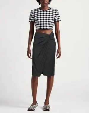 Pinko Midi Pencil Skirt In Wool Blend