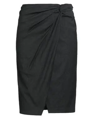 Pinko Midi Pencil Skirt In Wool Blend