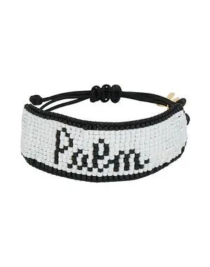 Palm Angels Logo Beaded Bracelet
