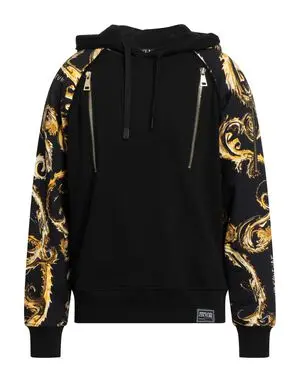 Versace Hooded Sweatshirt With Signature Print
