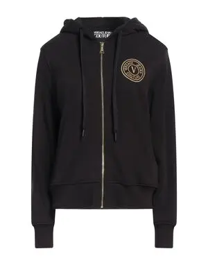 Versace Cotton Terry Full Zip Hoodie