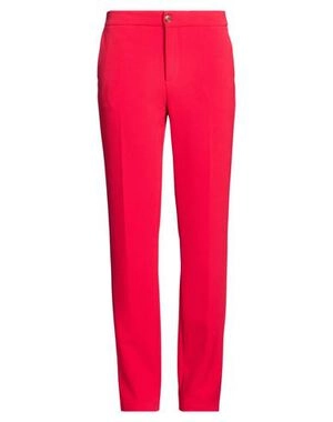 TWINSET TWINSET Ivory Polyester And Elastane Tailored Trousers Red