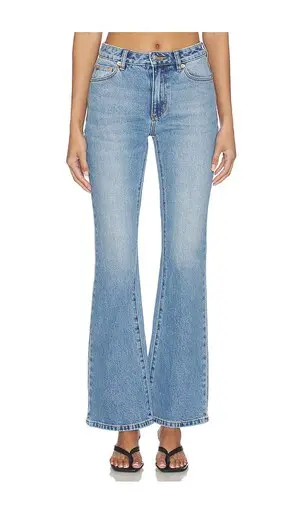 Rolla's Midtown Bootcut Jeans In Medium Wash