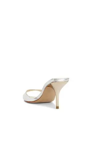 Schutz Elodie Metallic Stiletto Sandals
