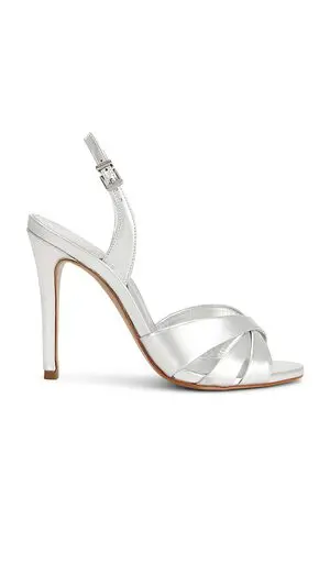 Schutz Keefa Sling Buckle Sandal - Silver