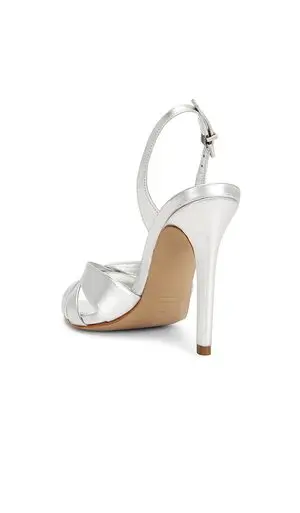 Schutz Keefa Sling Buckle Sandal - Silver