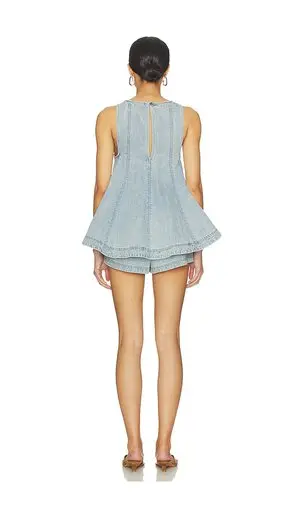 Free People Cassius Denim Set