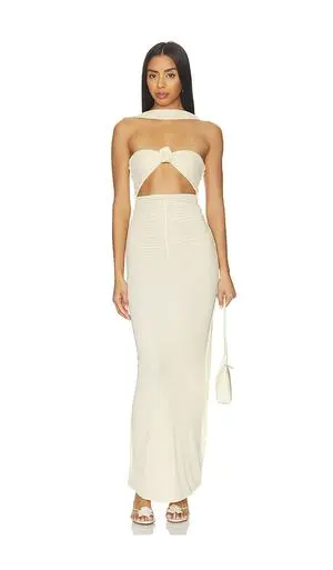 MAYGEL CORONEL Arena Maxi Dress - Macadamia