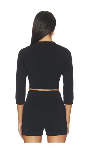SKIMS Refined Knit Crop Cardigan