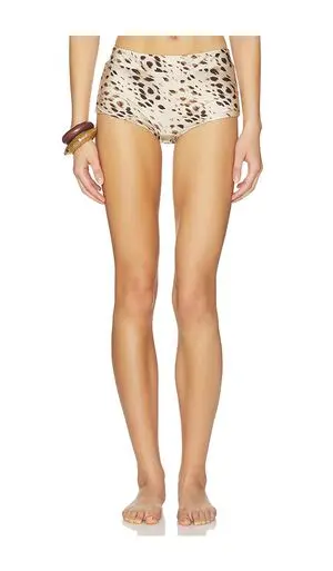 Frankies Bikinis X Jennie Mina Satin Bottom - Marrakesh