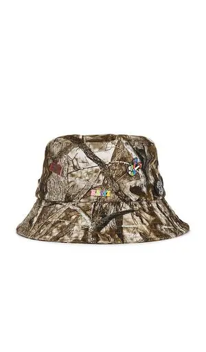 HAPPY CAPS Embellished Bucket Hat