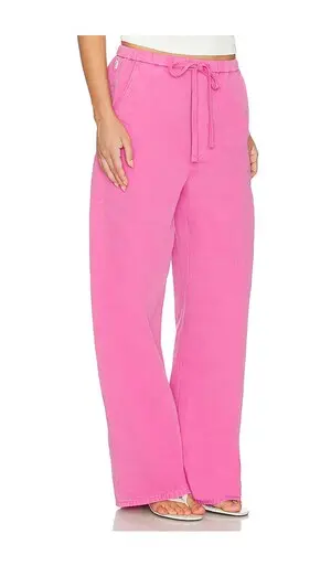 Citizens Of Humanity Aurora Pull-on Wide-leg Pants - Raspberry