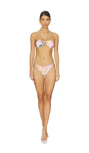 L'Agence Violet String Bikini Bottom