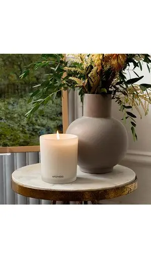 APOTHEKE Classic Candle In White - Canvas