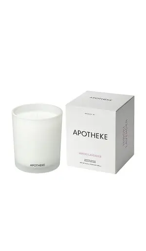 APOTHEKE Classic Candle In White - Canvas