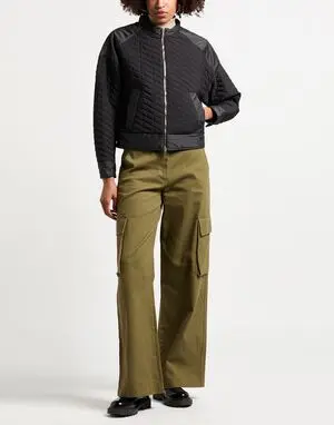 MOORER Quilted Bomber Jacket