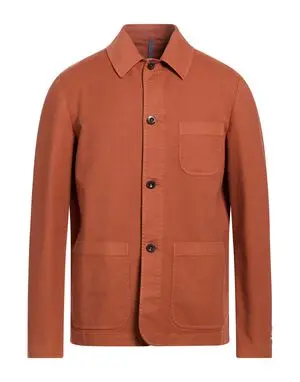 Montedoro Cotton Elastane Jacket - Rust