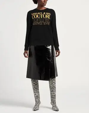 Versace Cotton Sweatshirt With Logo