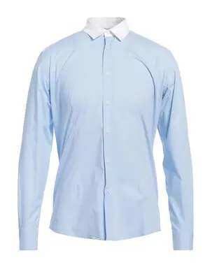 DANIELE ALESSANDRINI Shirt Size Cotton, Elastane