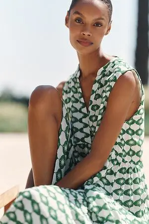 CELANDINE X Tigre Indigo Kallie Dress