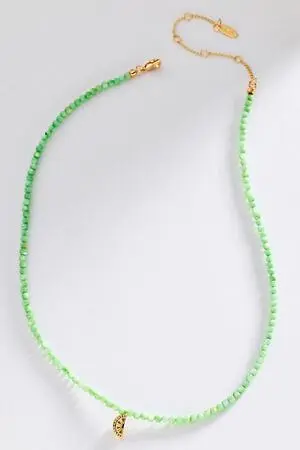 Green Beaded Necklaces