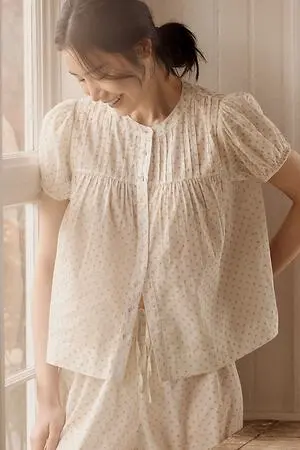 Damson Madder Boxy Tops