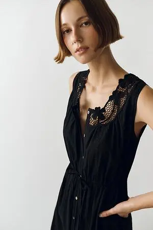 Rails Lora Cotton Cutwork Maxi Dress