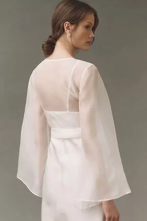 Shona Joy La Lune Stratus Organza Wrap Blouse