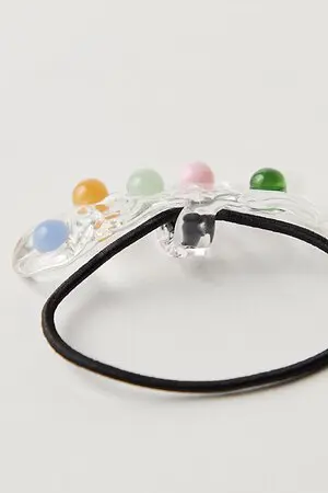 LEVENS JEWELS Glass Accent Hair Tie