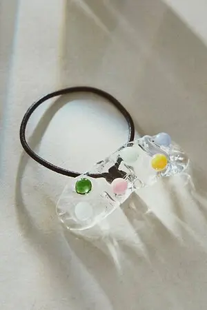 LEVENS JEWELS Glass Accent Hair Tie