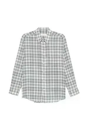 DUNST Check-pattern Long-sleeve Shirt