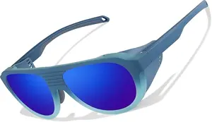 Zenni Aviator Full Rim Eyeglasses - Blue