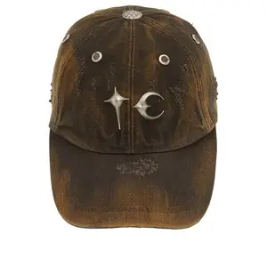 THUG CLUB Distressed Cotton Cap