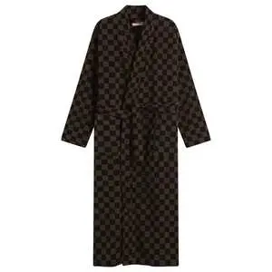 BAINA Sulis Bath Robe - Tabac/noir
