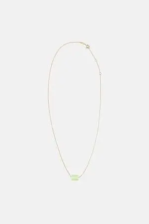 ALIITA Deco Cylinder Necklace - Oro
