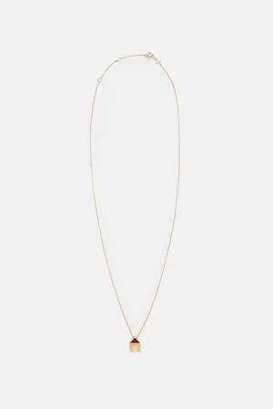 ALIITA Casita Bold Enamel Necklace - Oro