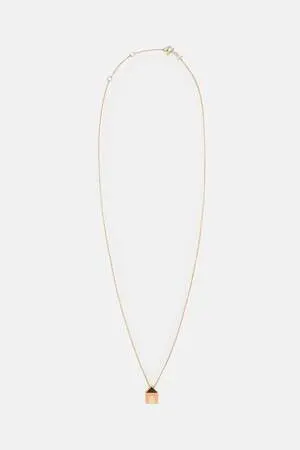 ALIITA Casita Bold Enamel Necklace - Oro