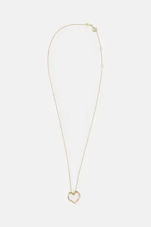 ALIITA Corazon Puro Necklace In 9ct Yellow