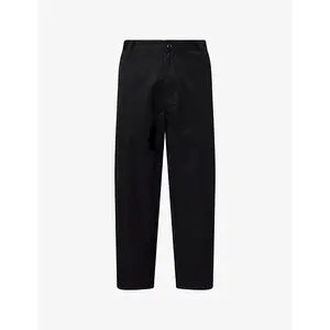 Carhartt Work In Progress Brady Straight-leg Cotton Trousers - Black