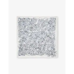 Zadig&Voltaire Zadig & Voltaire X Kerry Rose Graphic-print Modal Scarf 1 Size Flash