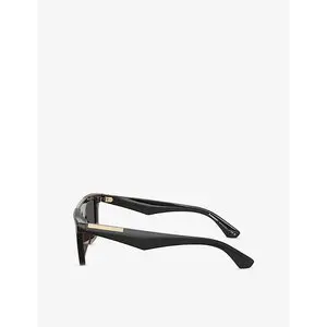 Burberry Rectangular Frame Sunglasses - Grey