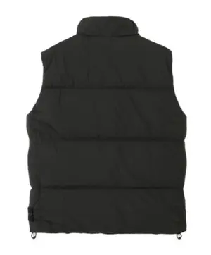Stone Island Logo Patch High Neck Gilet - Black